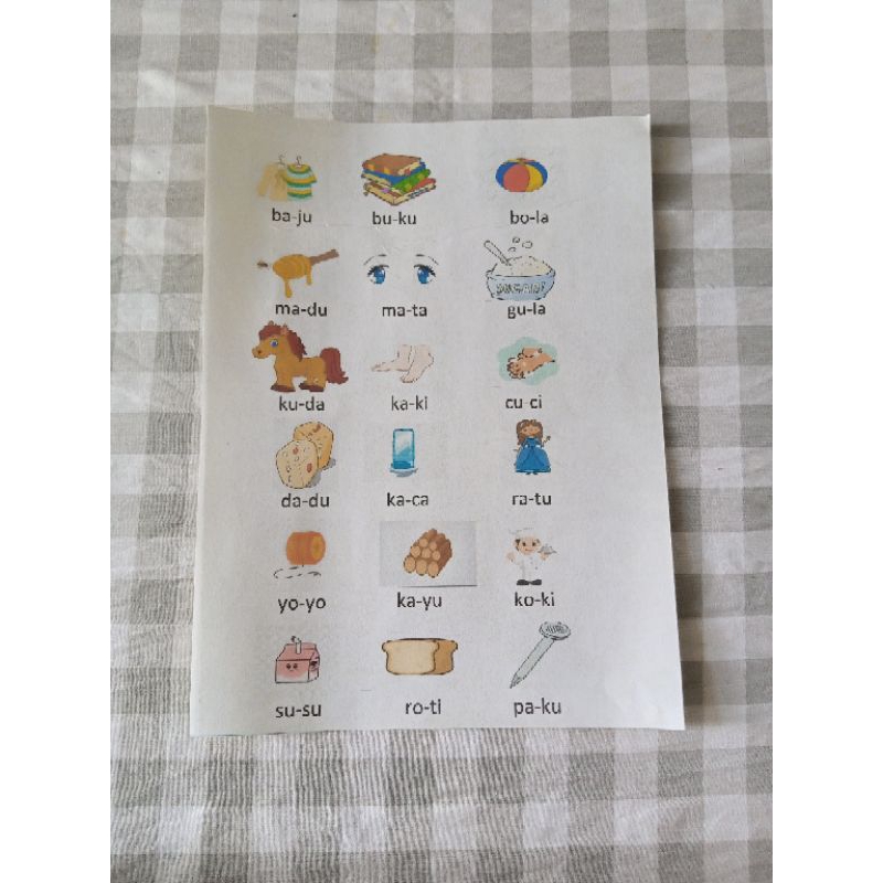 2-word Educational Sticker | Shopee Singapore