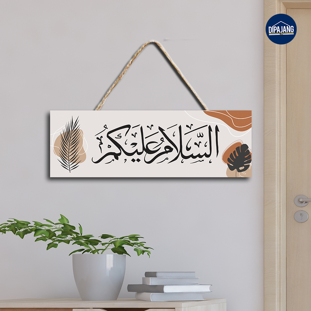 HIASAN DINDING D Wall Decoration Sign Aesthetic 10x30 SS006 - Hanging ...