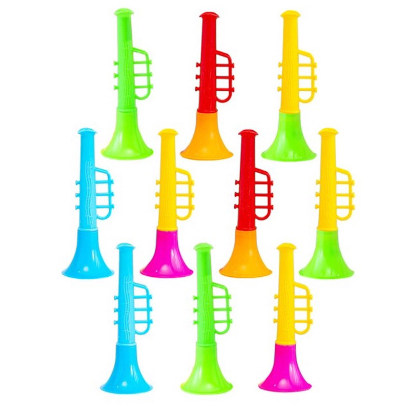 CHILDREN'S INFLATABLE TOYS MINI TRUMPET WHISTLE FLUTE SENSORY WICARA ...