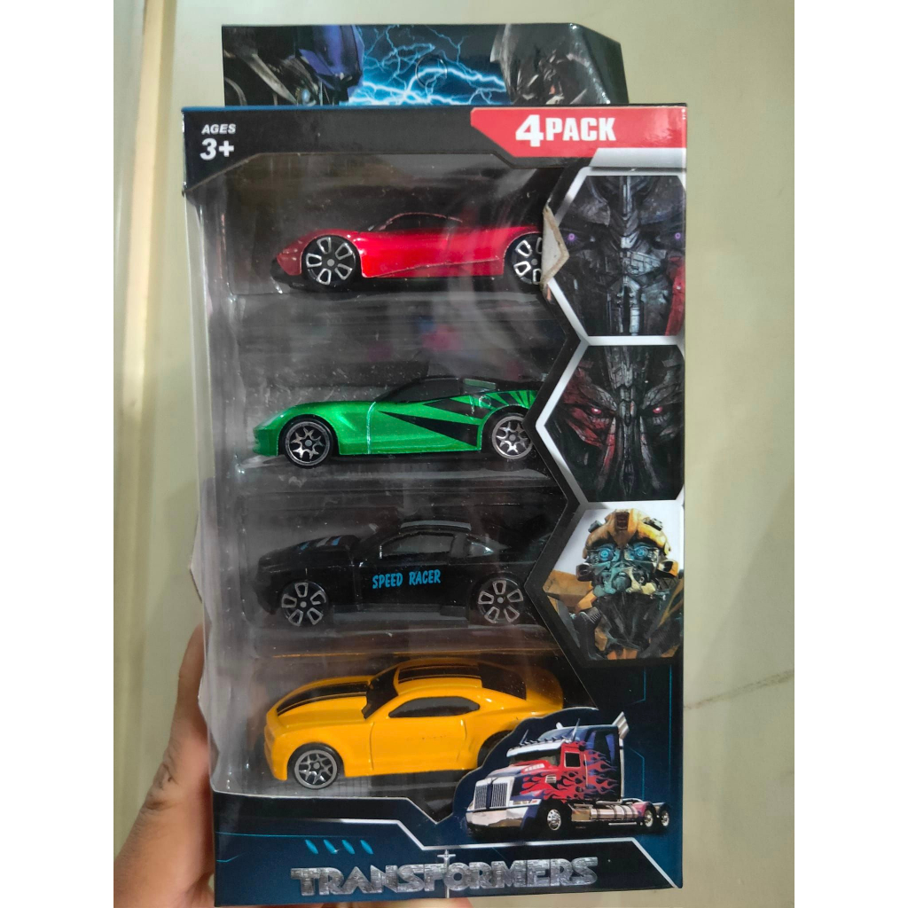 Transformers Diecast Transformer Bumble Bee Optimus Prime Car | Shopee ...
