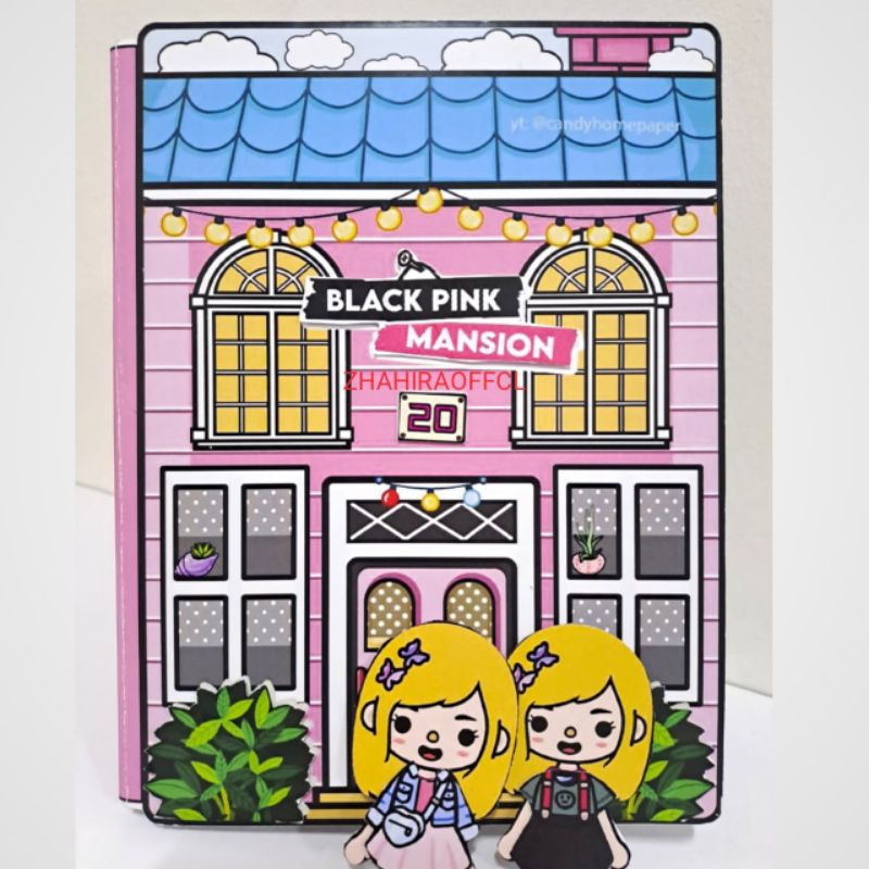 Toca LIFE WORD BLACK PINK QUIET BOOK/TOCA BOCA/TOKA BOKA/ Children's ...