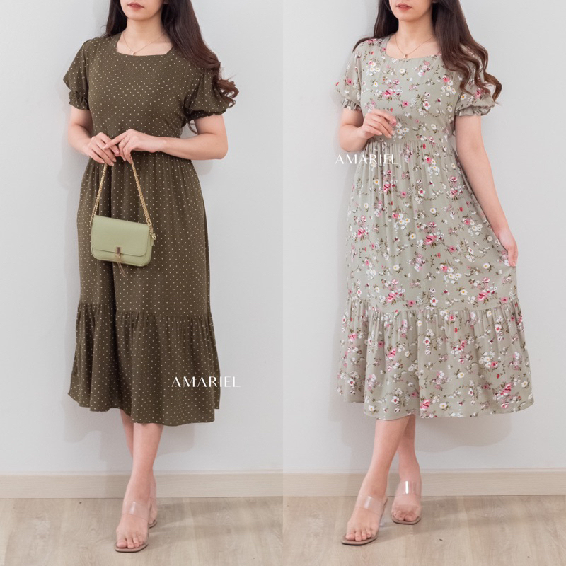 Amariel Saona Dress Negligee Comfortable Pregnant Friendly | Shopee ...