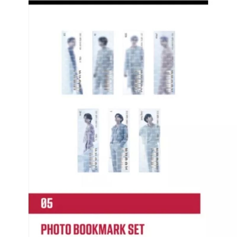 Official JIN BTS PROOF EXHIBITION MERCH SEOUL BOOKMARK | Shopee Singapore