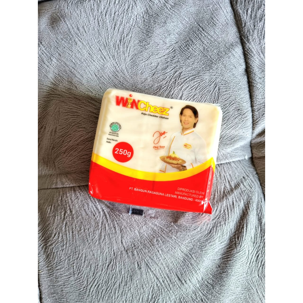 Wincheez cheddar cheese 250gr packaging | Shopee Singapore