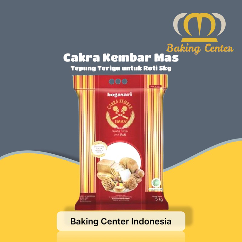 Chakra Twin Gold Wheat Flour for Bread 5kg | Shopee Singapore