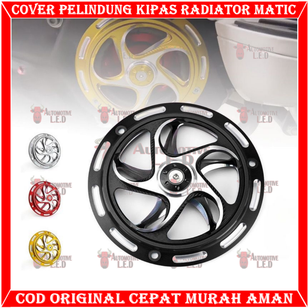 Original CNC AUTOMATIC RADIATOR FAN PROTECTIVE COVER MODEL SPINNER ...