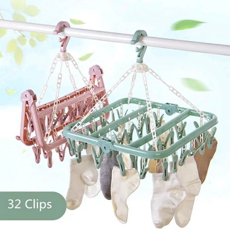 GANTUNGAN SHENAR, MOLLY HANGER Clothesline for Underware, Baby Clothes ...