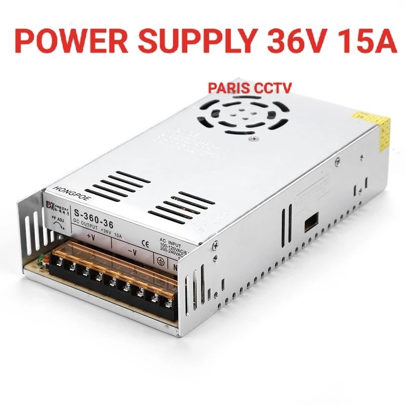 Power SUPPLY 36V 15A / PSU 36V 15A POWER SWITCHING | Shopee Singapore
