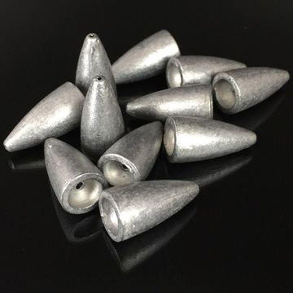 Tin Weight Cone Sinker Fishing Bait Carolina Rig Softlure Ajing Termite ...