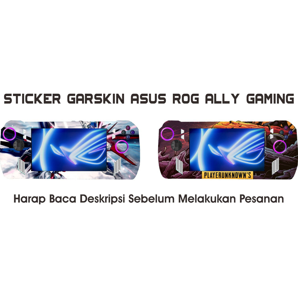 Garskin Asus ROG ally gaming Sticker ROG ally gaming Sticker | Shopee ...