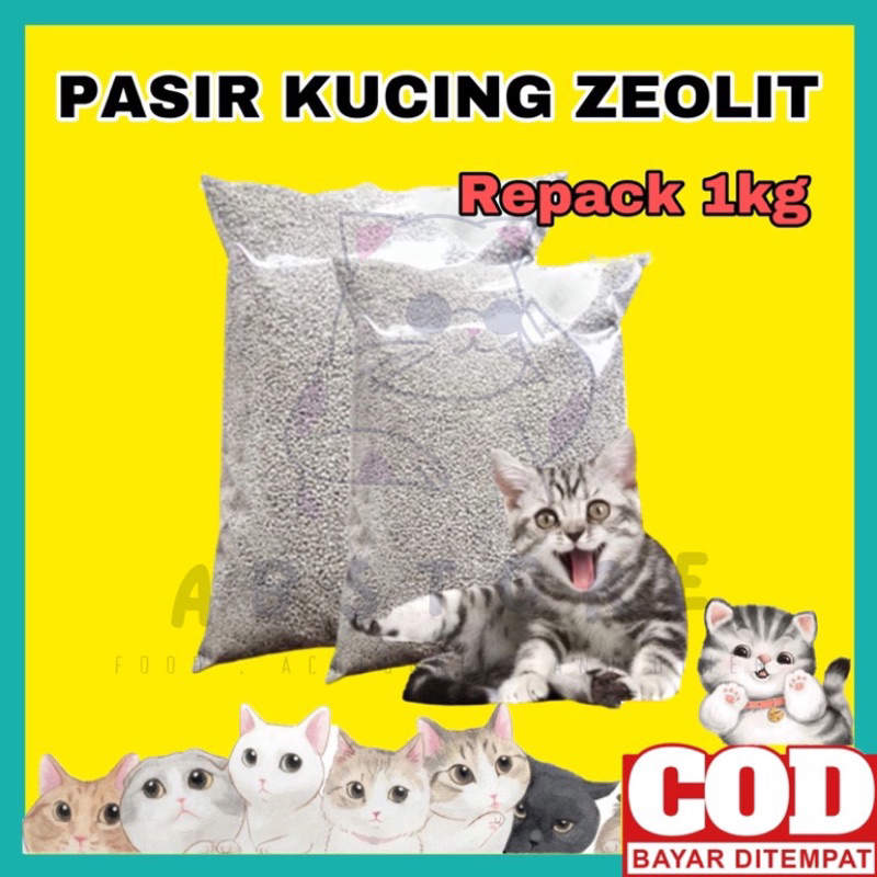 Zeolite Cat Sand 1KG Zeolite Dog Sand Cat Pup Sand Dog Pup Cat Litter ...