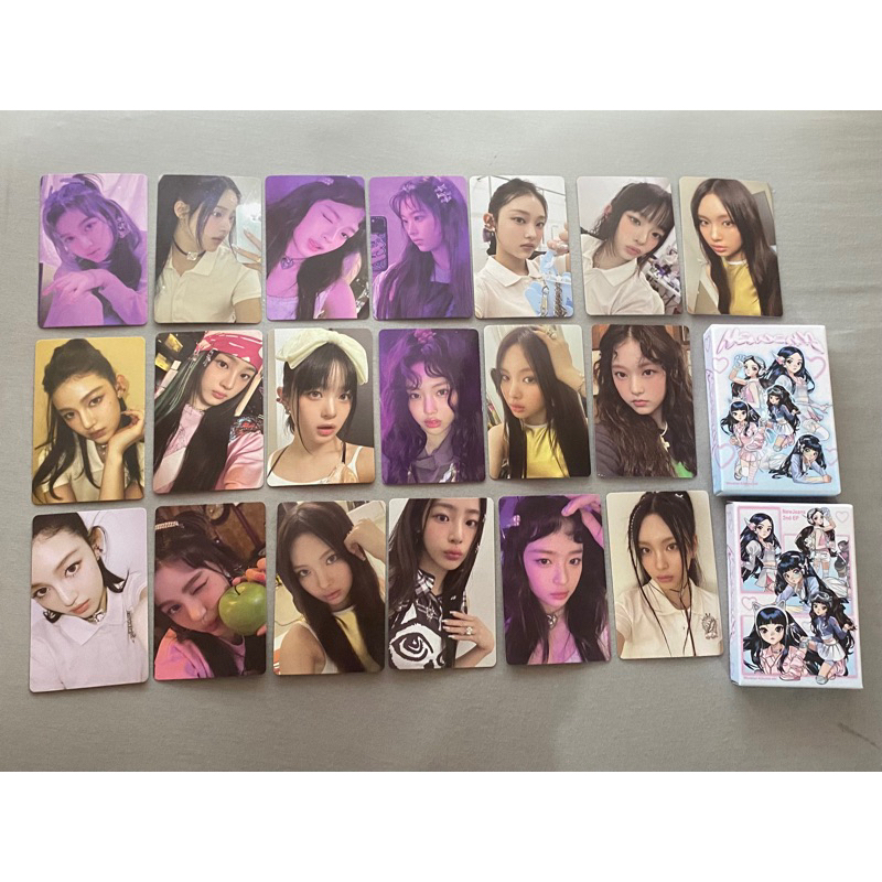 New jeans weverse album get up newjeans get up album weverse photocard ...