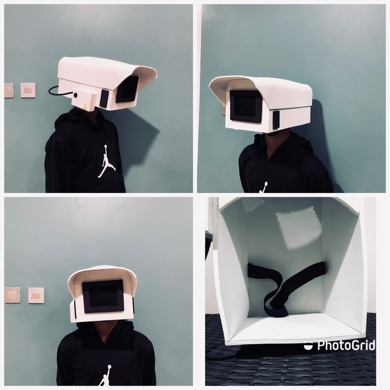 Men's cctv toilet skibidi mask | Shopee Singapore