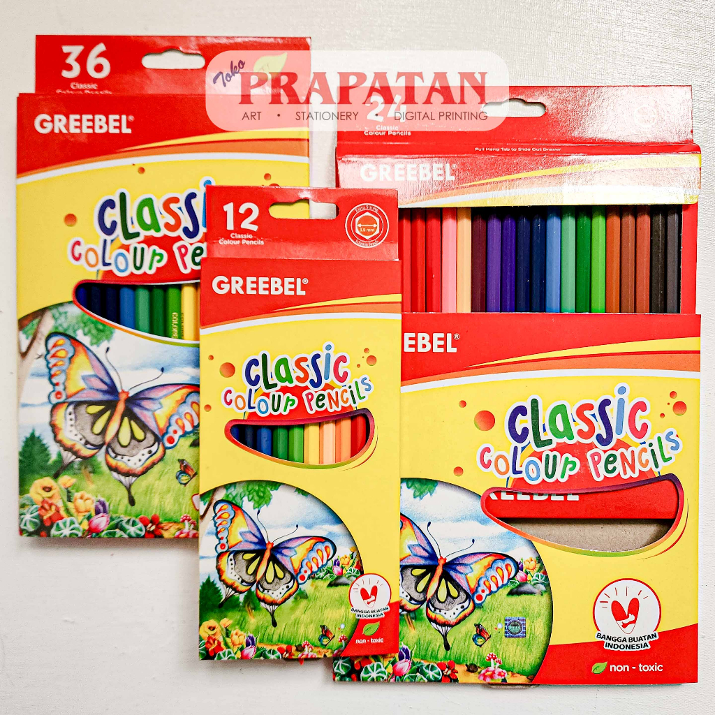 Greebel Classic Color Pencil | Color Pencil | Shopee Singapore