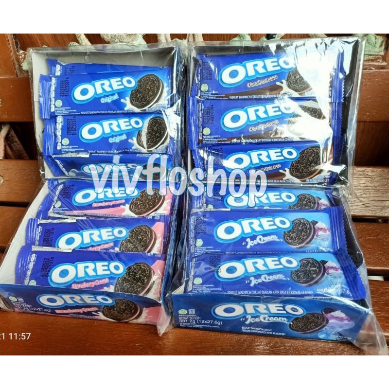 Oreo Vanilla Biscuit/ Chocolate/ Ice Cream/ Strawberry Box Packaging ...