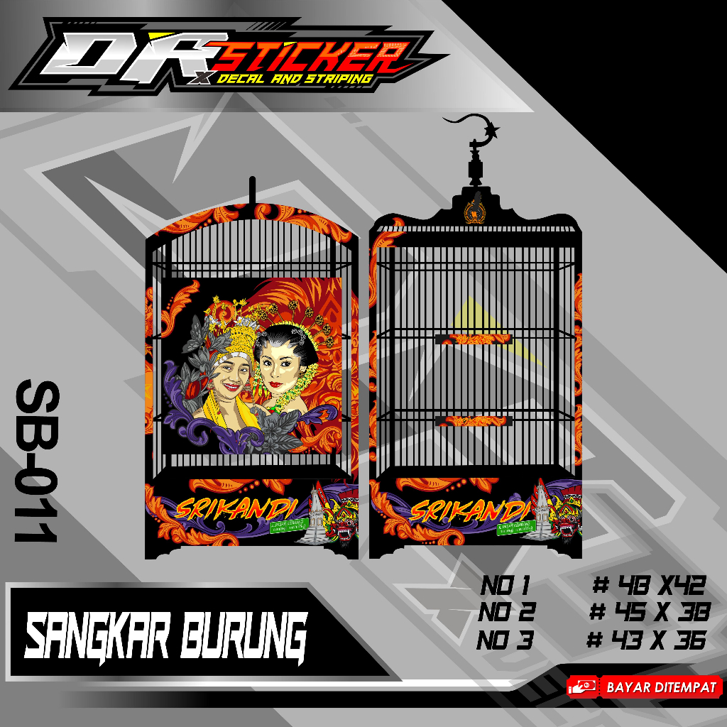 / Cage Decal Stickers, Bird Cages, Chirping Birds, Square Fighters ...
