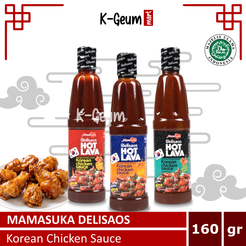 Mamasuka Delisaos Hot Lava Korean Honey Chicken Sauce | Honey Sauce ...