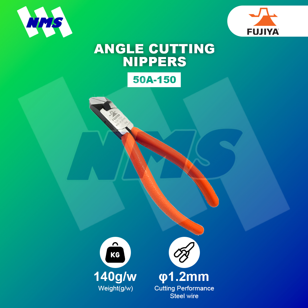 Fujiya Cutting Pliers 50A-150 Angle Cutting Nippers Japan | Shopee ...