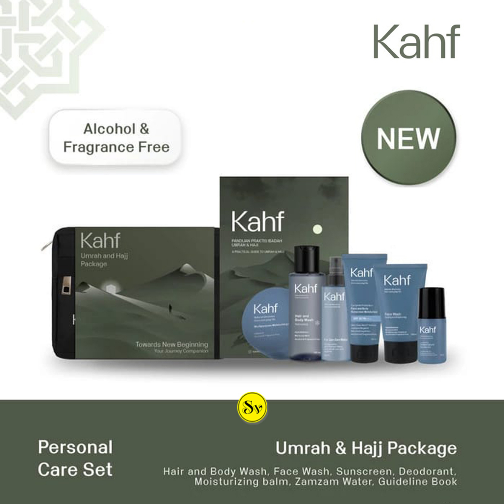 Kahf Umrah & Hajj Package - Umrah Hajj Package Men's Facial Care ...