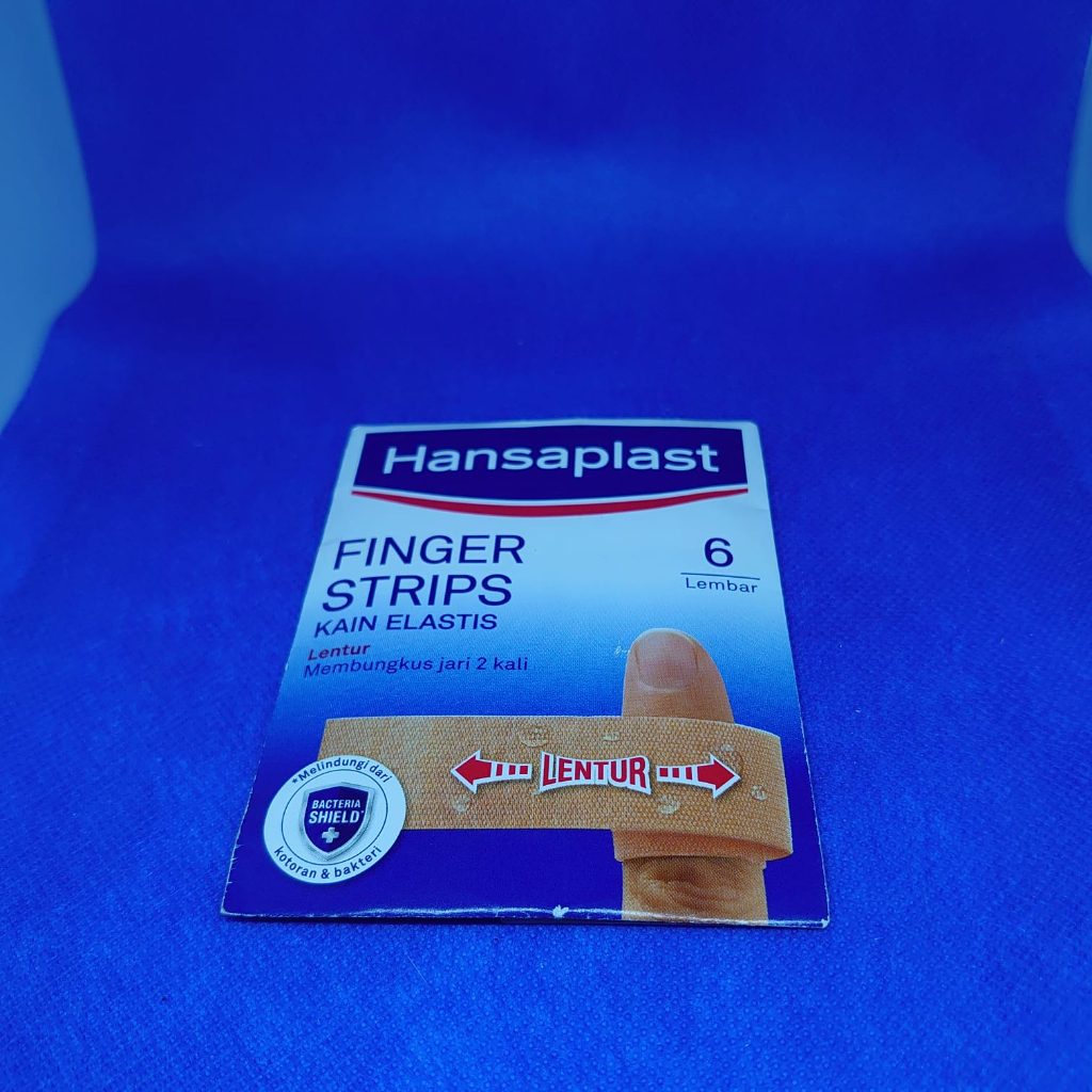 Hansaplast Finger Strips contains 6 sheets of plaster for wounds on the ...