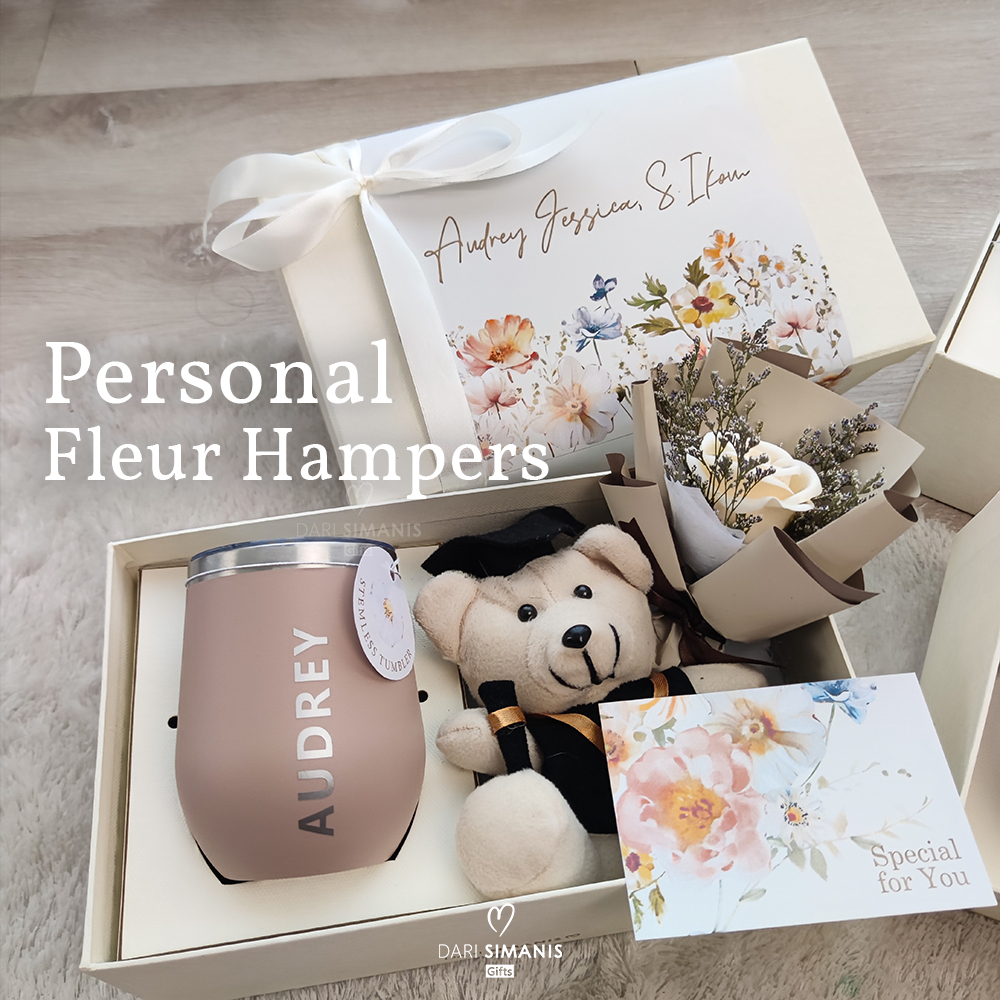 Premium Personal Fleur Hampers - Graduation Souvenir Birthday Gift ...