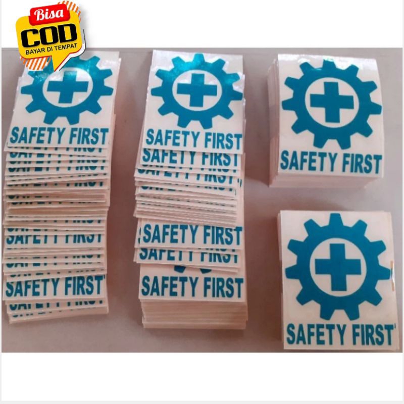 K3 Safety First Logo Sticker Cutting Sticker | Shopee Singapore