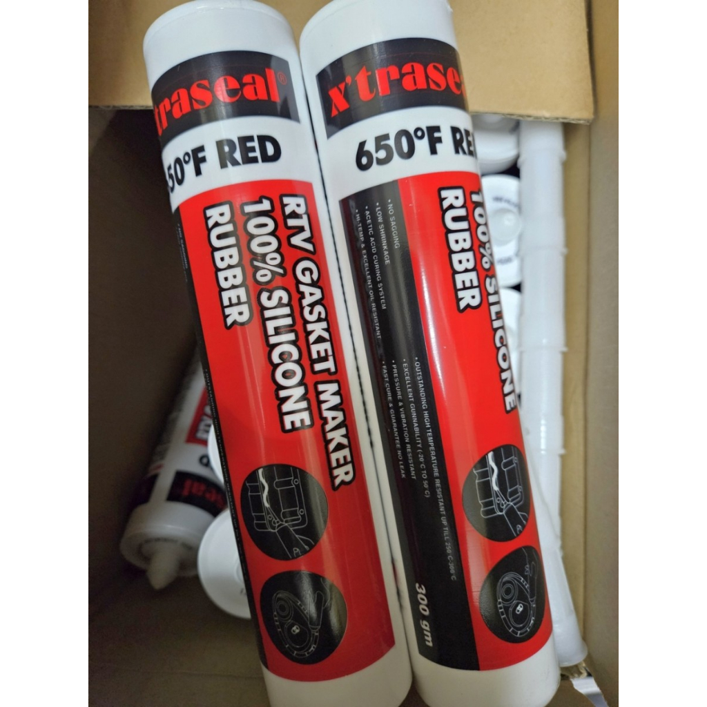 Xtraseal RED rubber gasket RTV XTRASEAL RED sealant Tube XTRASEAL RED ...