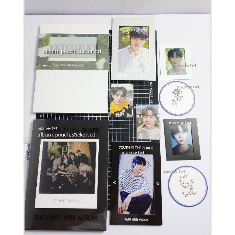 Zb1: zerobaseone album unsealed pc photocard layer card frame coaster ...