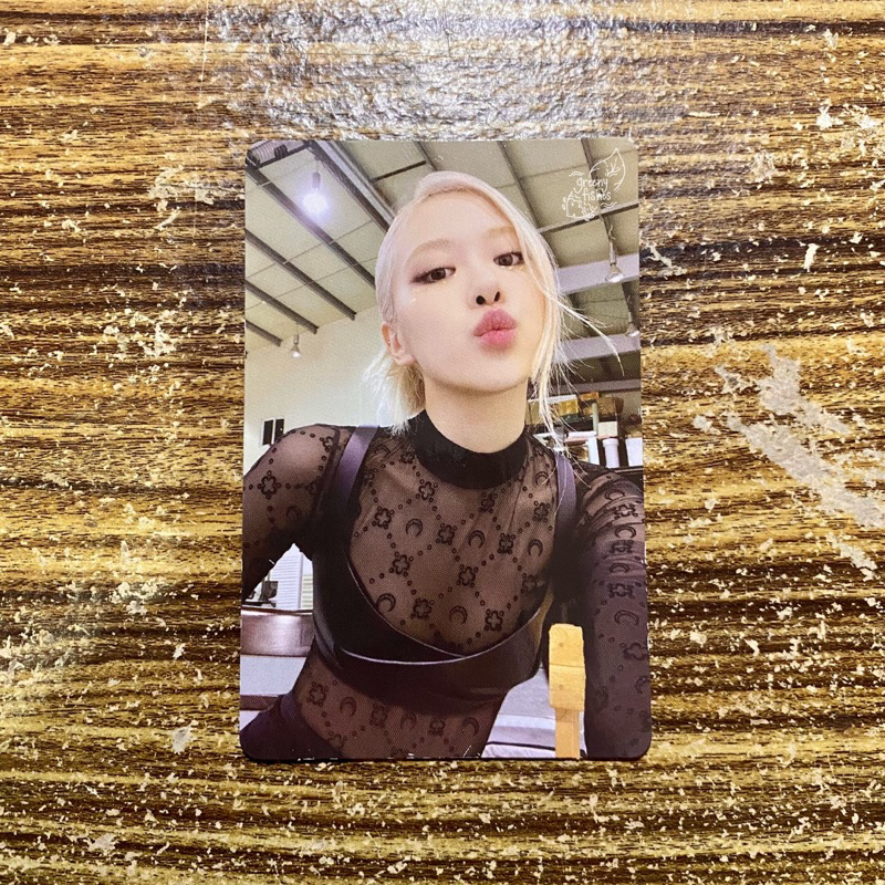 Blackpink Rose Digipack Born Pink Pout PC Photocard | Shopee Singapore