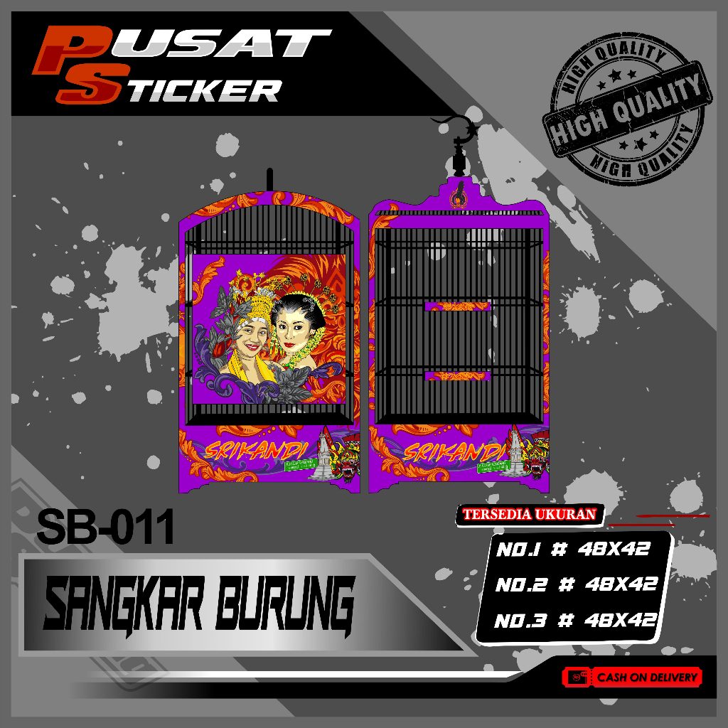 Latest Sticker for/ Cages, Bird Cages, Chirping Birds, Fighters ...
