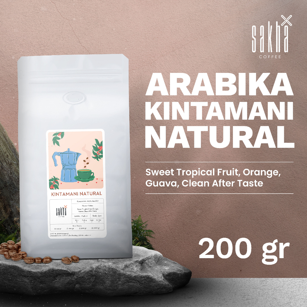 Sakha Coffee Arabica Coffee Beans Bali Kintamani Natural Arabica Coffee ...