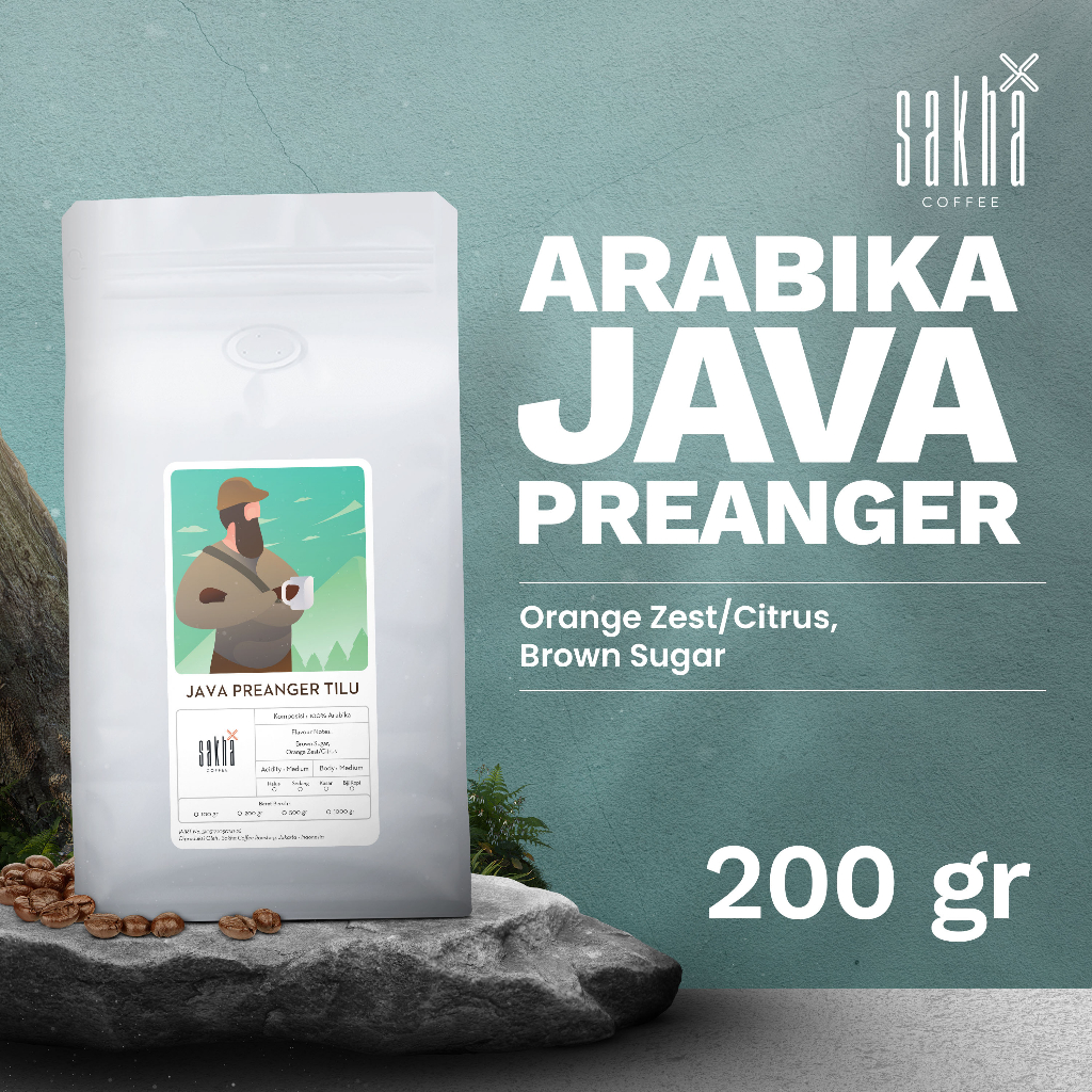 Arabica Java Preanger Tilu Tiwus Pangalengan Gunung Puntang Arabica ...