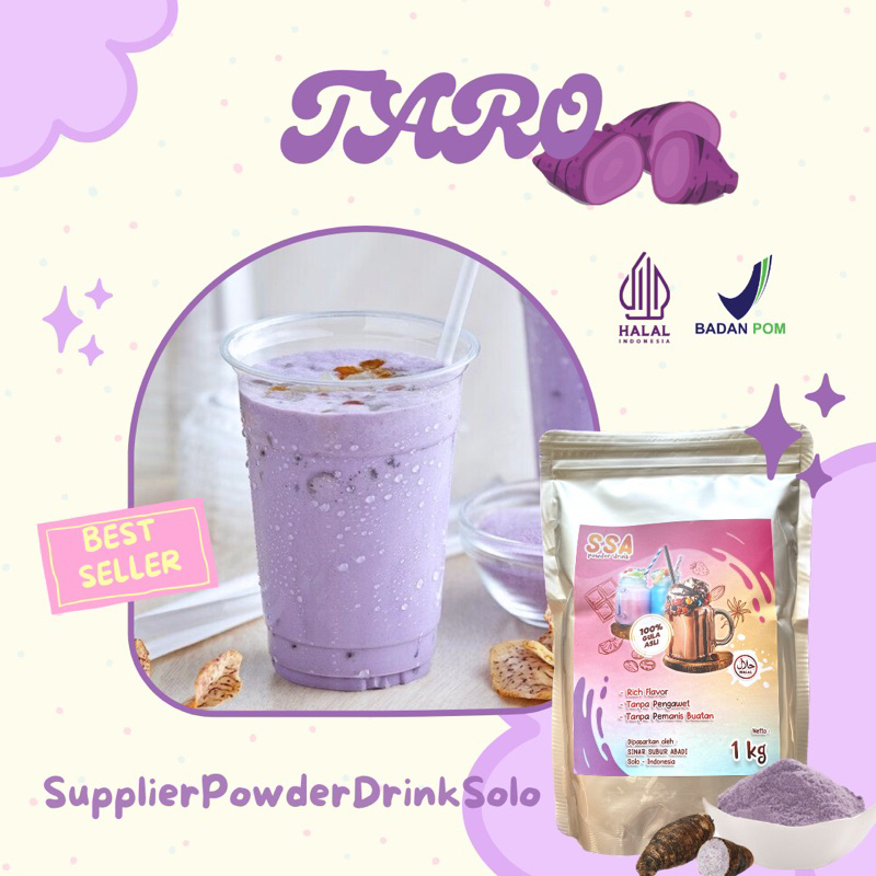 Taro Drink Powder 250 Gr / Taro flavored Drink Powder | Shopee Singapore