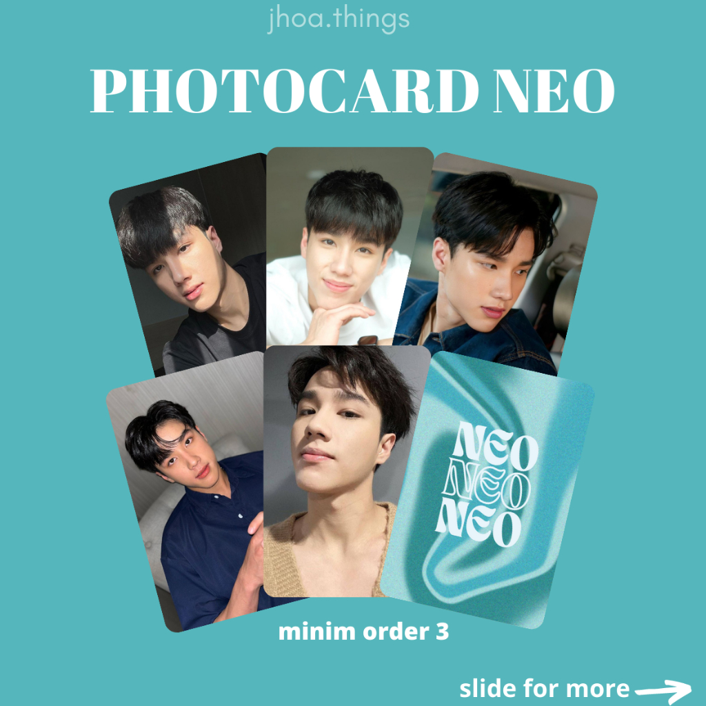 [UNOFFICIAL] Photocard NEO TRAI NIMTAWAT THAI ACTOR GMMTV BL SERIES ...