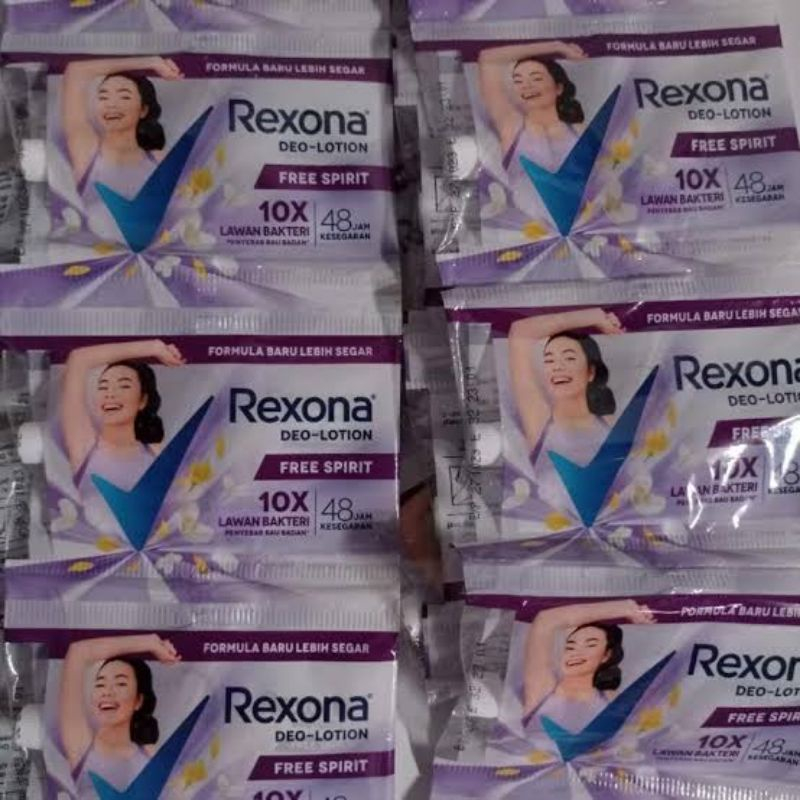 12 Sachets REXONA DEODORANT WOMAN 1 Dozen) | Shopee Singapore