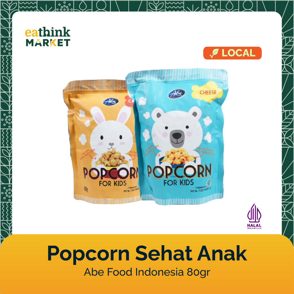 Popcorn Snack Healthy Snack For Kids Without MSG - Abe Food Indonesia ...