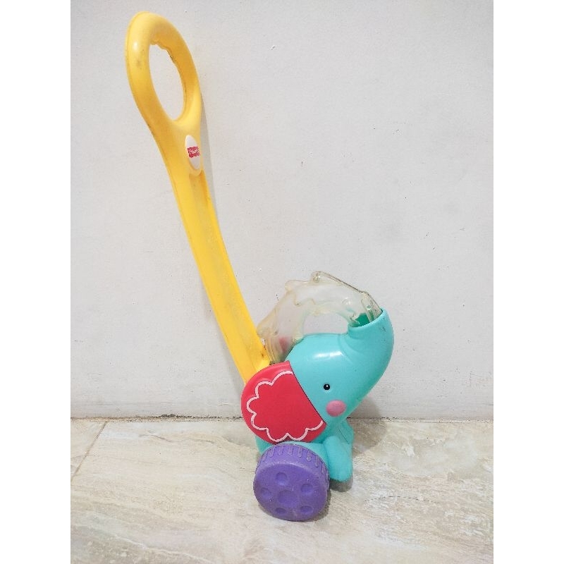 Fisher Price Pop & Push Elephant Preloved (Fisher Price Walker Preloved ...
