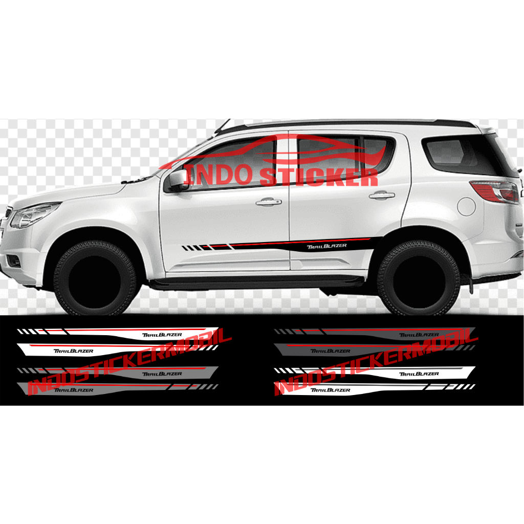 Chevrolet trailblazer car sticker list trailblazer car sticker | Shopee ...