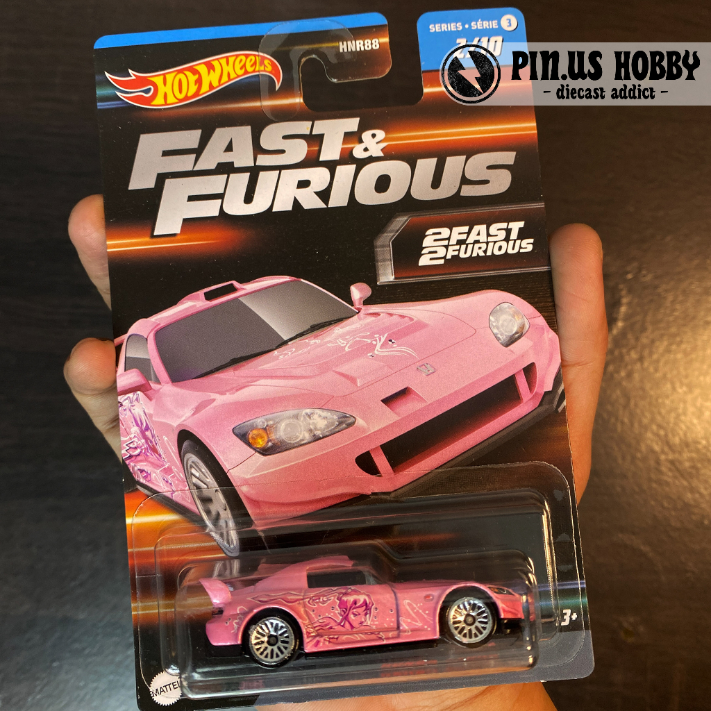 HOT WHEELS HONDA S2000 PINK SUKI FAST AND FURIOUS WAVE 3 ORIGINAL HOT WHEELS by MATTEL, DIECAST ...
