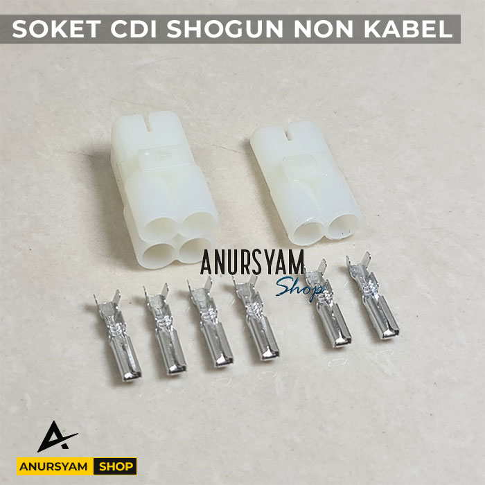 Shogun CDI Socket Without Cable / Socket CDI Plus Skun | Shopee Singapore
