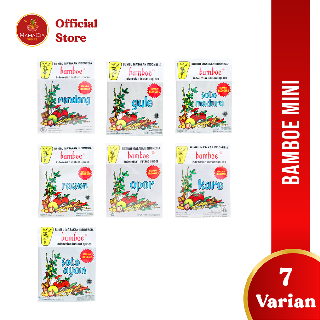 Bamboe Mini Original Gule Kare Opor Rendang Soto Rawon Kitchen ...