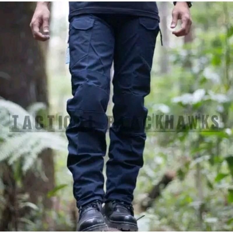 Men's TACTICAL Pants NAVY Men's TACTICAL Pants NAVY Blue | Shopee Singapore