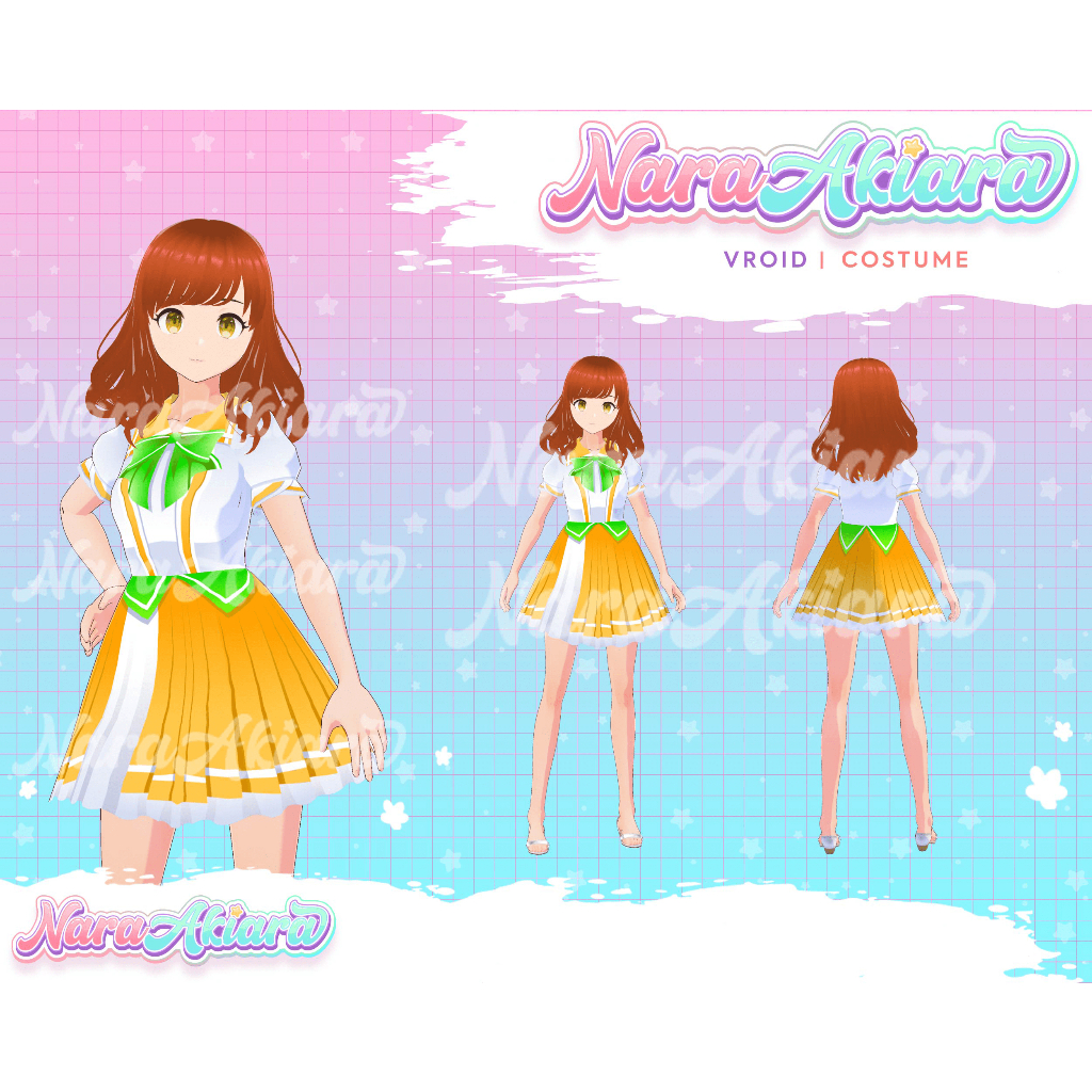 Latest 3d Vroid Costume Collection Improve Your Streaming Appearance