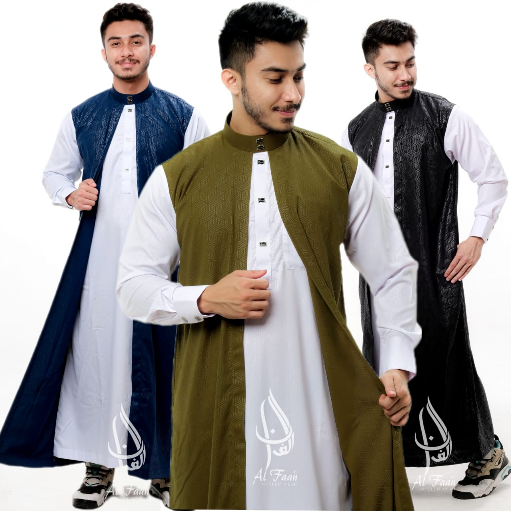 Regular Robe Outer Cuff Robe Men's Robe Brocade Robe muslim Men Robe ...