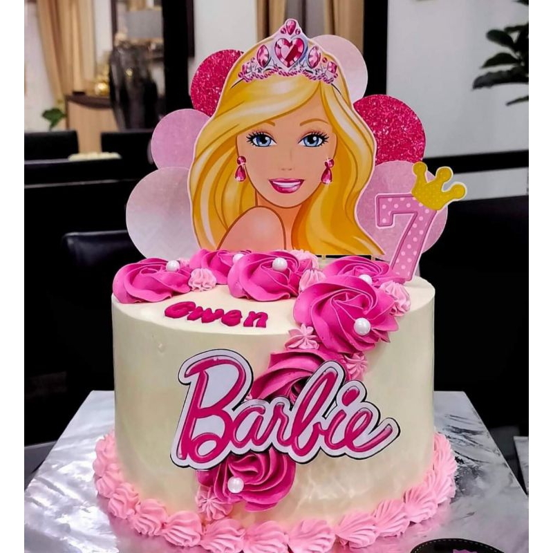Barbie cake topper large | Shopee Singapore