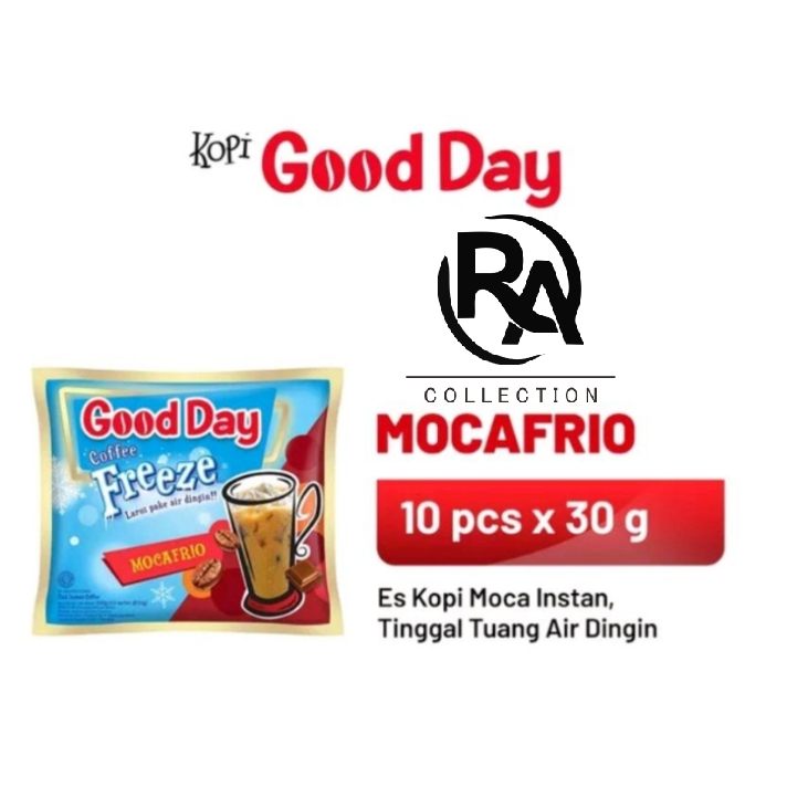 Good Day Freeze Mocafrio 1dozen 10 Sachets - Rafka Aulia Collection ...