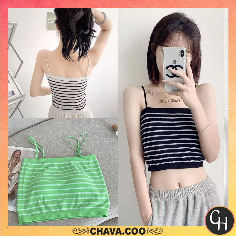 CHAVA | BR938 TANKTOP BRA WITH CUP IMPORTED WOMEN'S SINGLET BH SEXY ...
