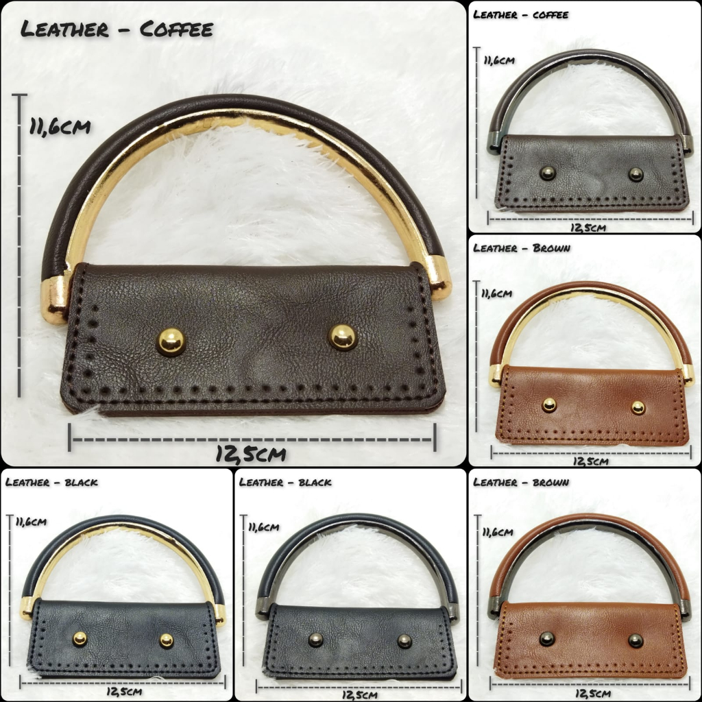 Leather Tote bag handle (leather top handle bag) | Shopee Singapore