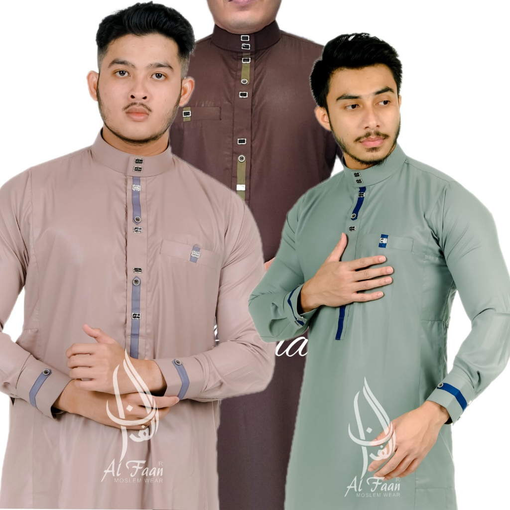 Men's slim fit robe, men's robe, jubba alfaan, men's Muslim robe, men's ...