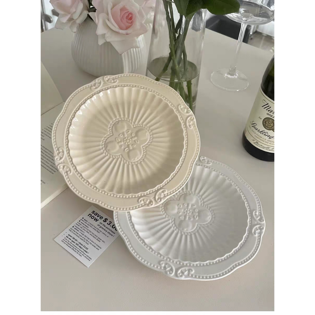 Clover Plate/Korean Aesthetic Plate/Vintage Plate/Korean Plate ...